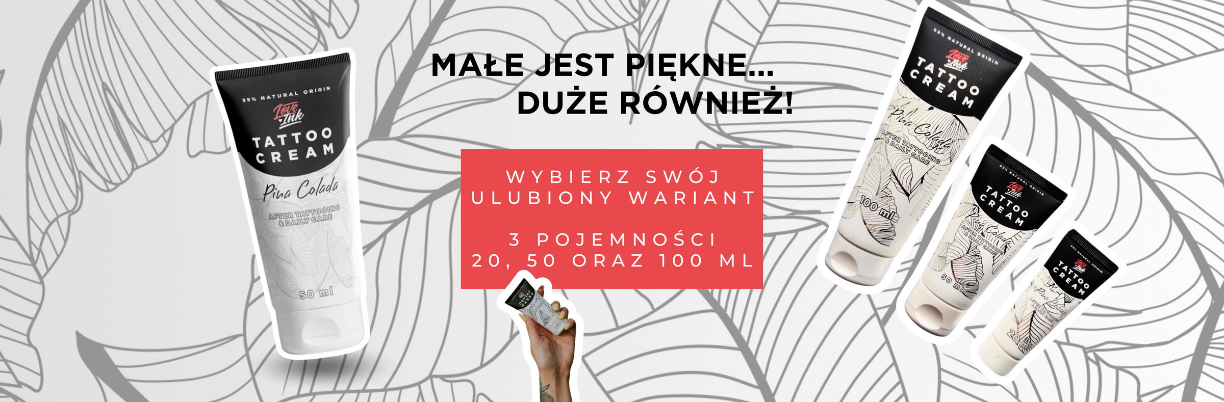 Loveink - polska marka naturalnych kosmetyków do tatuażu